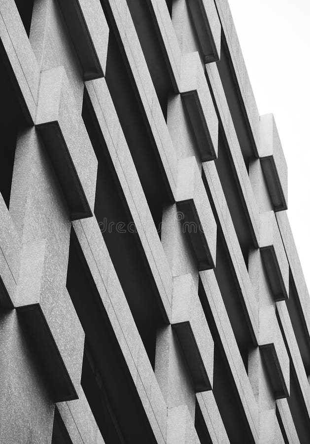 Concrete Wall Geometry Pattern Architecture Details Building Facade ...