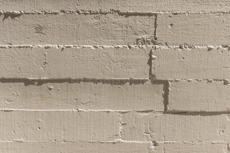 A Concrete Wall with Half of the Plaster Fallen Stock Photo - Image of ...