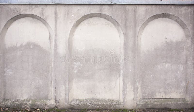 Simple Architecture of Modern Building Pattern. Concrete Wall with ...