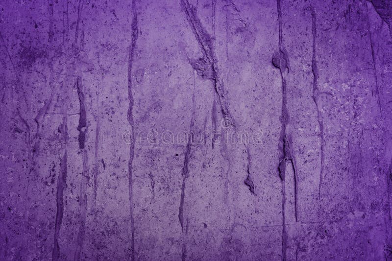 Concrete Wall Plastered Purple Scratch Texture Stock Image - Image of ...