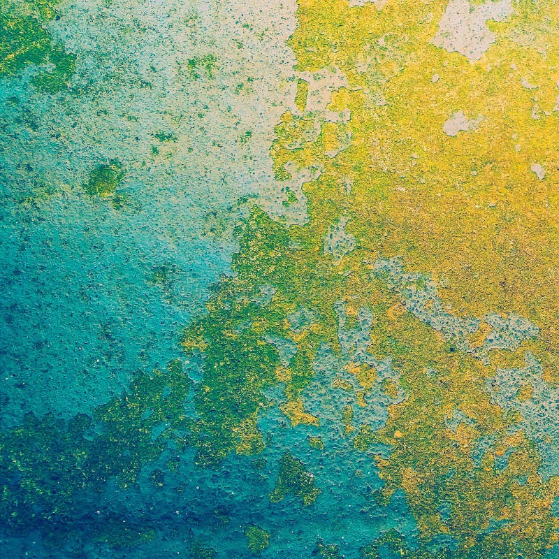 Concrete Wall with Shabby Paint, Filled Square Background Stock Image ...