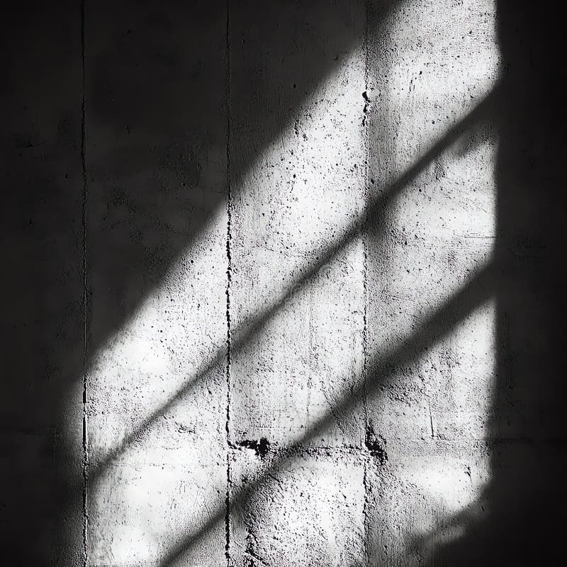 Concrete Wall Shadow Light Abstract Texture Background Stock ...