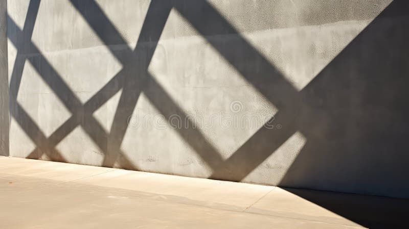 Concrete wall with shadows stock illustration. Illustration of ...