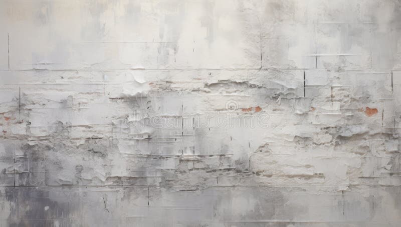 A Concrete Wall with Shattered Bricks Stock Photo - Image of vintage ...