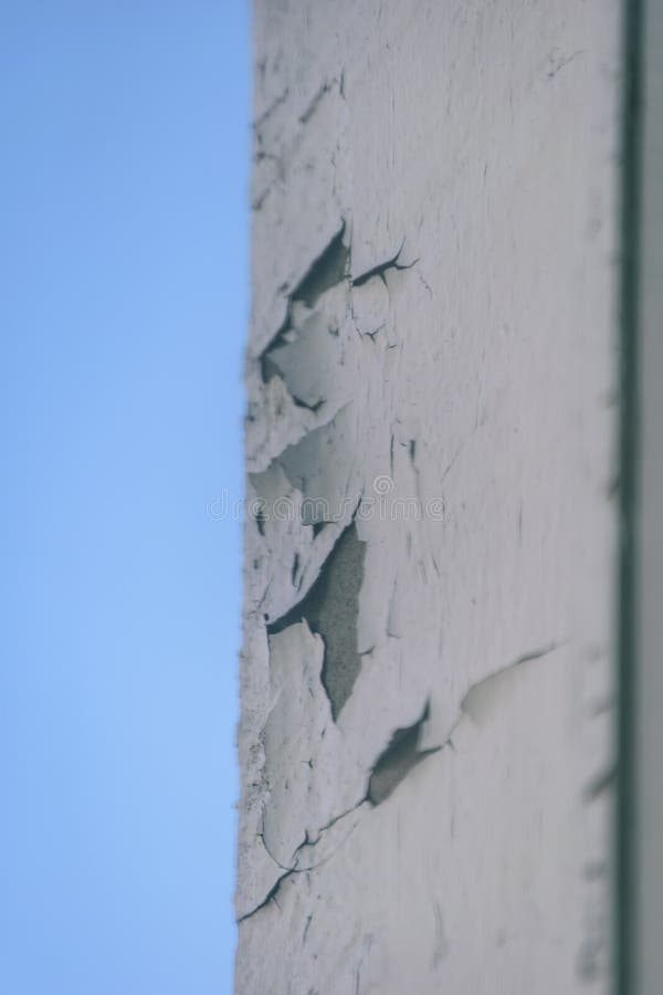 Concrete Wall with Splinters and Cracks - Vintage Retro Look Stock ...