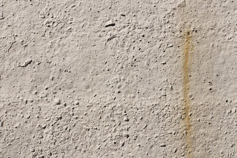 Concrete Wall Texture with Rust Stain Stock Image - Image of bare ...