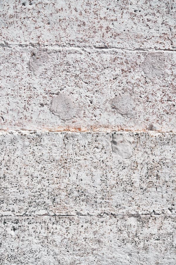Concrete Wall Texture with Rusty Surface Stock Image - Image of empty ...