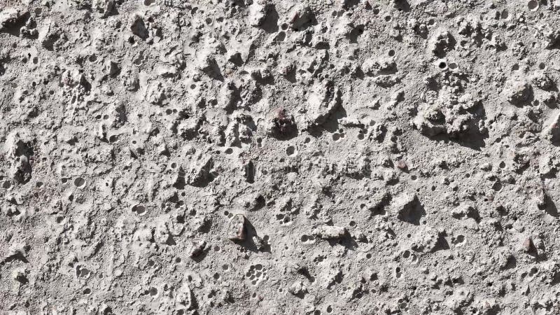 Concrete Wall Texture with Stones Structure Stock Footage - Video of ...