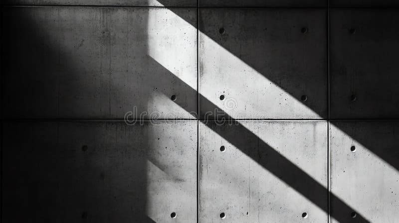Concrete Wall Texture Sunlight Shadow Abstract Background Stock ...