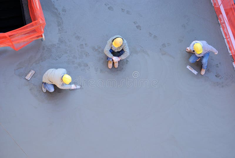 Concrete Workers stock photo. Image of concrete, crew - 17880668