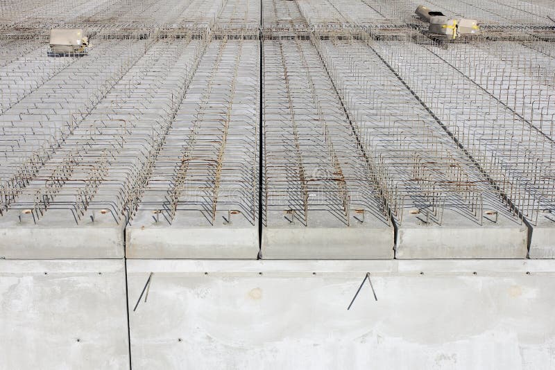 Concrete works stock image. Image of concrete, plan, fundament - 67127135