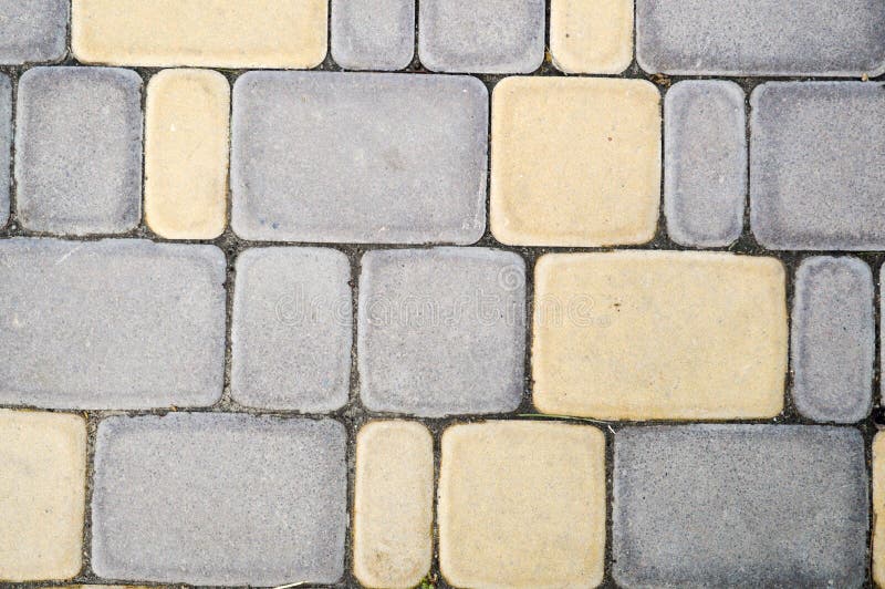 Concrete Paving Slab, Background Stock Photo - Image of tiles, design ...