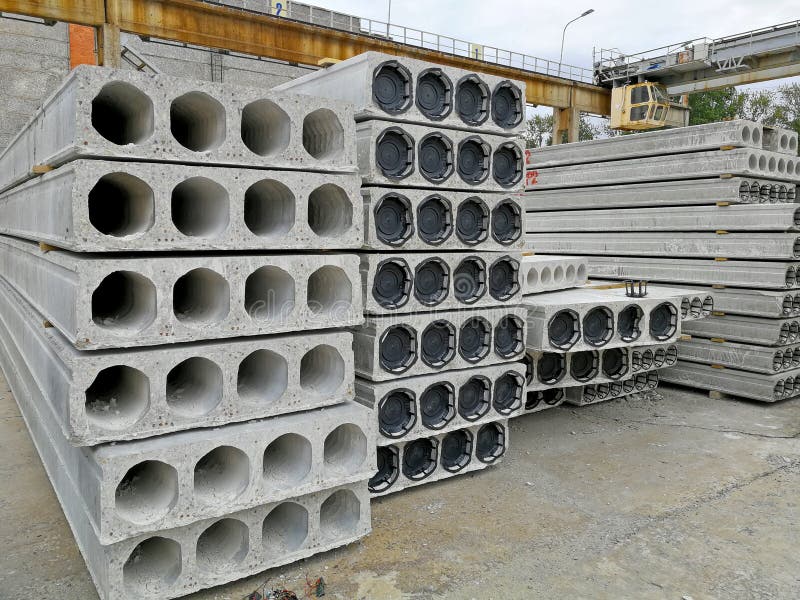 Concreteelements stock photo. Image of material, level - 155008006