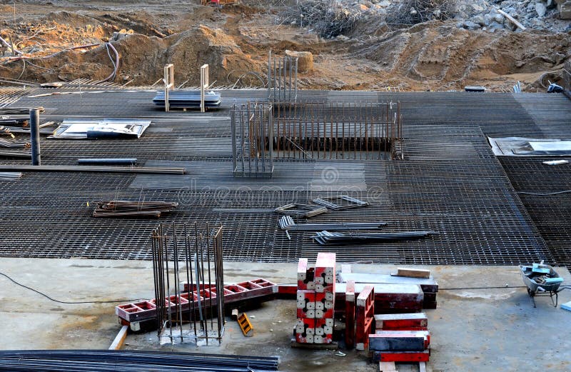 Concreting the Floor of Underground Garages with the Help of a Stock ...