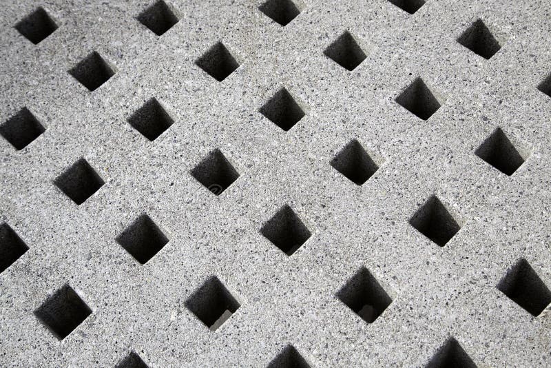 Concreto adornado foto de archivo. Imagen de agujero - 27111986