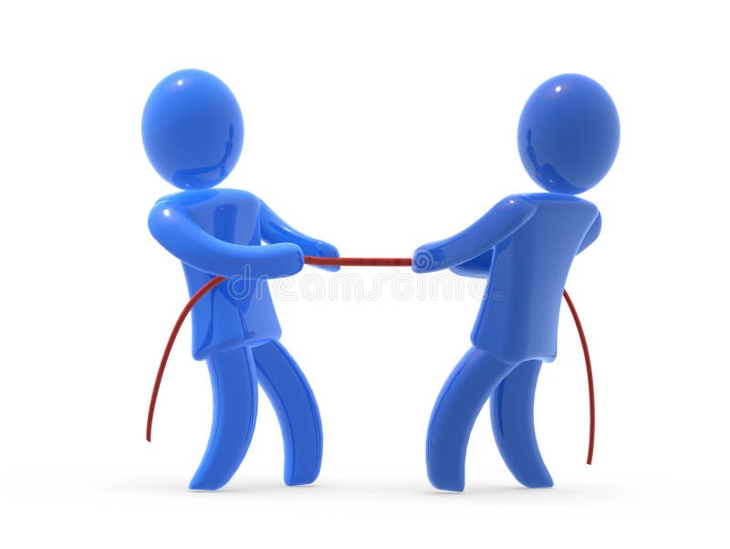 Concurrence d'affaires illustration stock. Illustration du mesure - 7015146