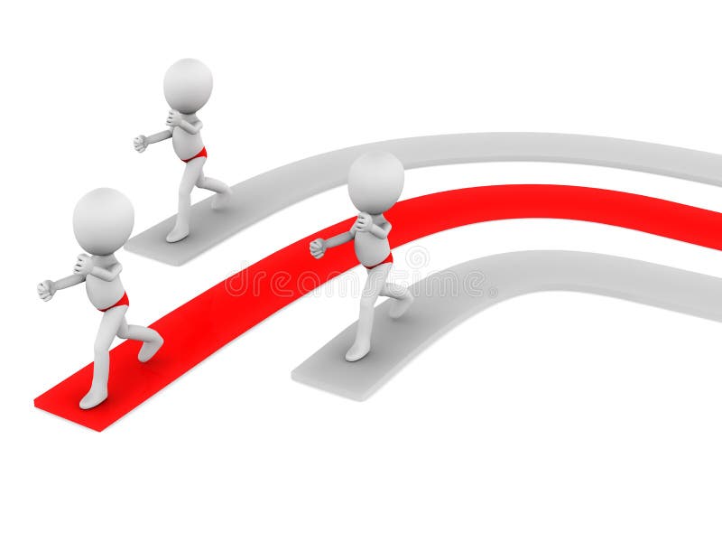 Concurrentie stock illustratie. Illustration of concurrerende - 30311093