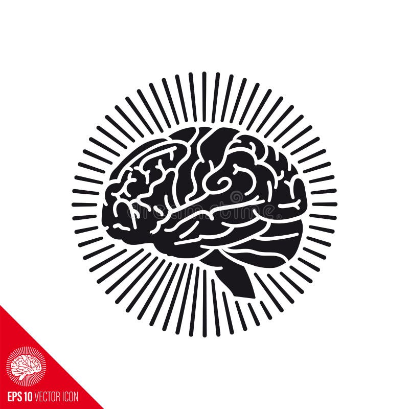 Concussion Symbol Vector Icon Stock Vector - Illustration of medicine ...