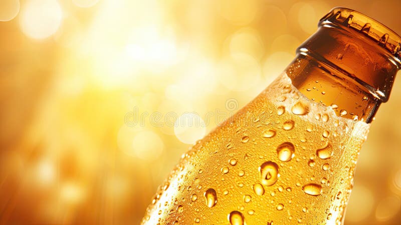 Condensation beer sun stock illustration. Illustration of sensation ...