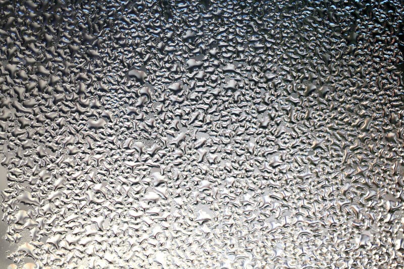 Condensation on Glass Surface Stock Photo - Image of liquid, humid ...