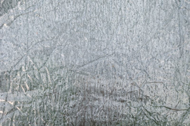 Condensation on a Plastic Film Stock Photo - Image of macro, effect ...