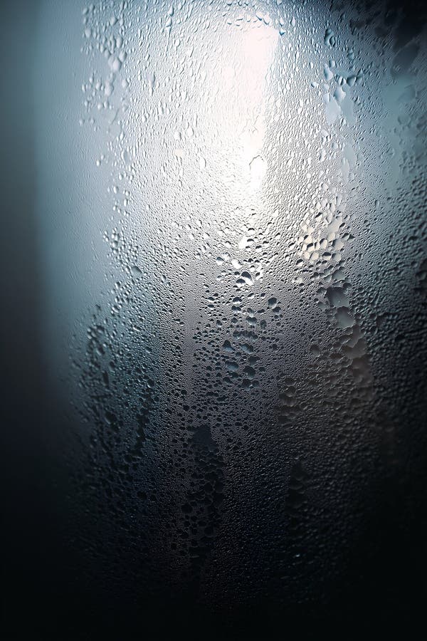 Condensation on a Surface Creating an Abstract, Textured Pattern Stock ...