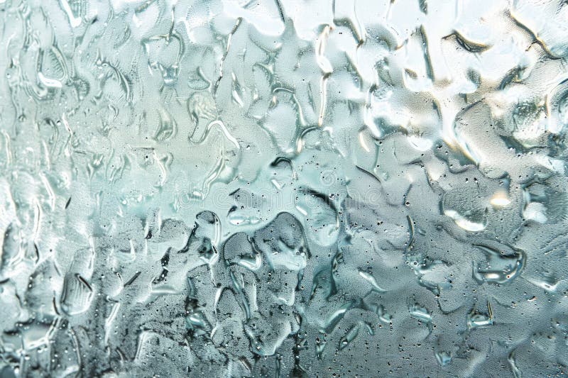Condensation on a Window. Simple Background for Design Projects Stock ...