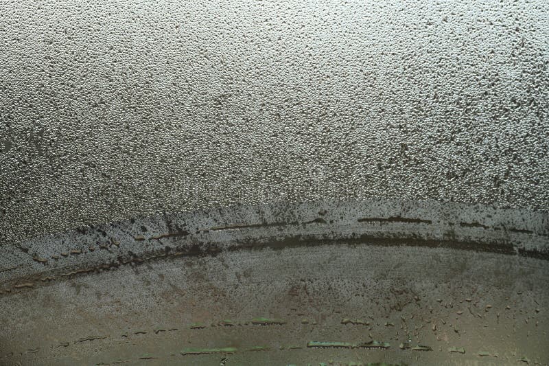 Condensation on the Window from a Sudden Change in Temperature Outside ...