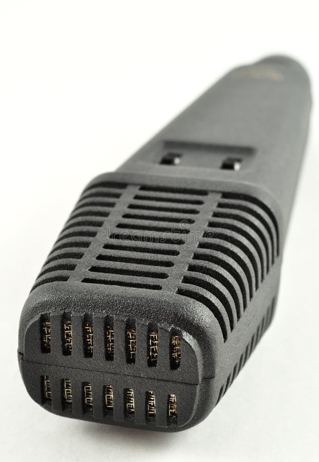 Condenser microphone stock photo. Image of retro, radio - 17237406