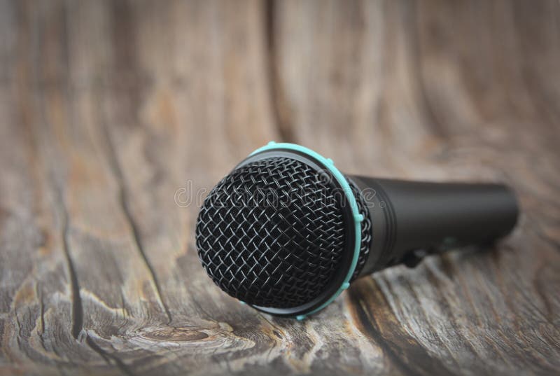 Condenser Microphone Studio Shoot Stock Photo - Image of online, audio ...