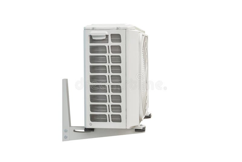Condensing Unit of Air Conditioning Systems Isolated on White with ...