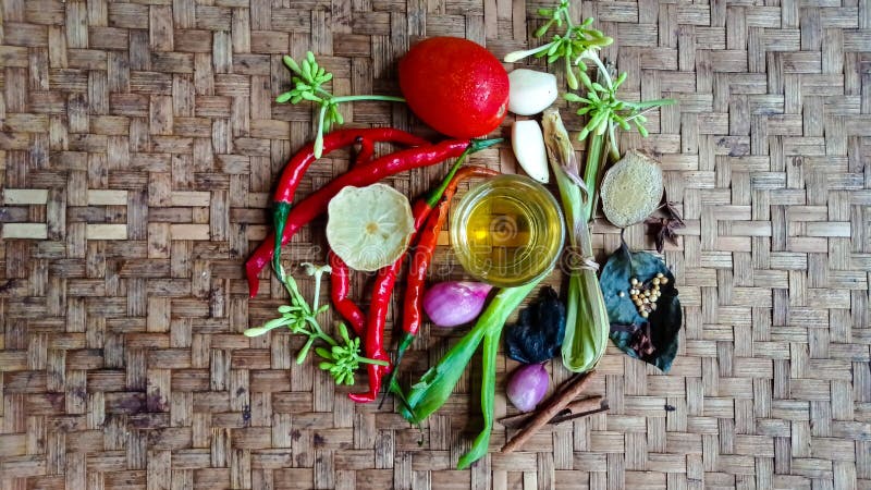 Condiment Background of Art Stock Image - Image of landscape, plant ...