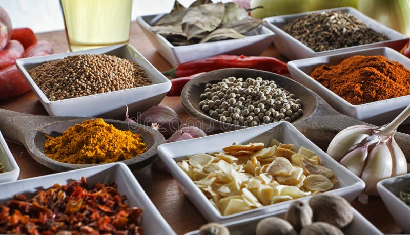 Condiments stock photo. Image of aromatic, collection - 45656666