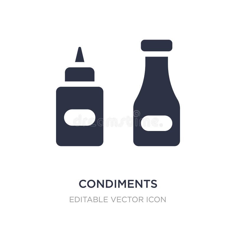 Simple Condiments Stock Illustrations – 335 Simple Condiments Stock ...
