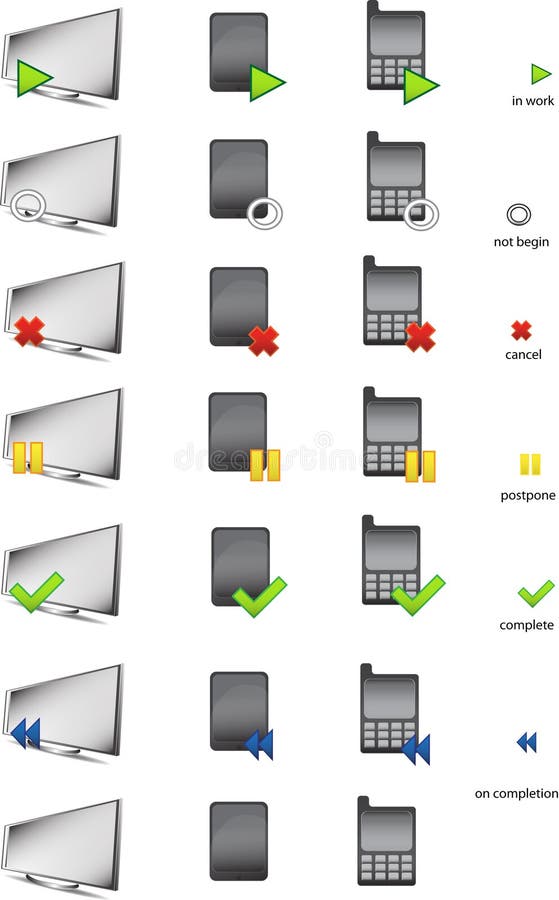 Condition state stock illustration. Illustration of document - 34057560