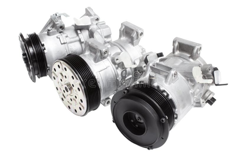 Conditioning compressor stock photo. Image of mechanical - 75873826