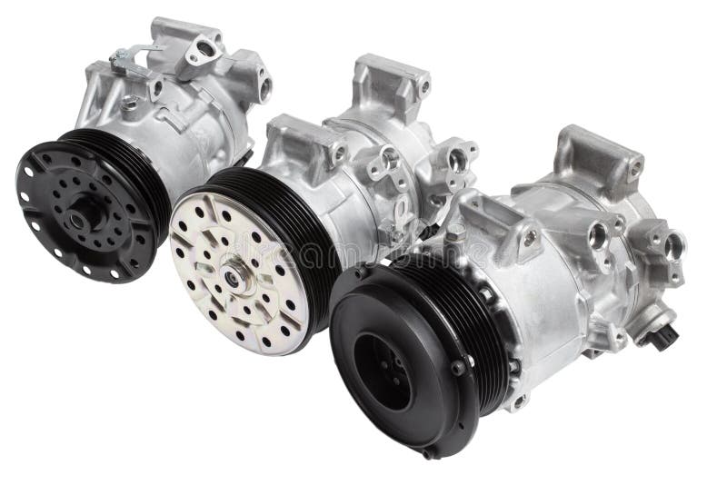Conditioning compressor stock photo. Image of industry - 92262336