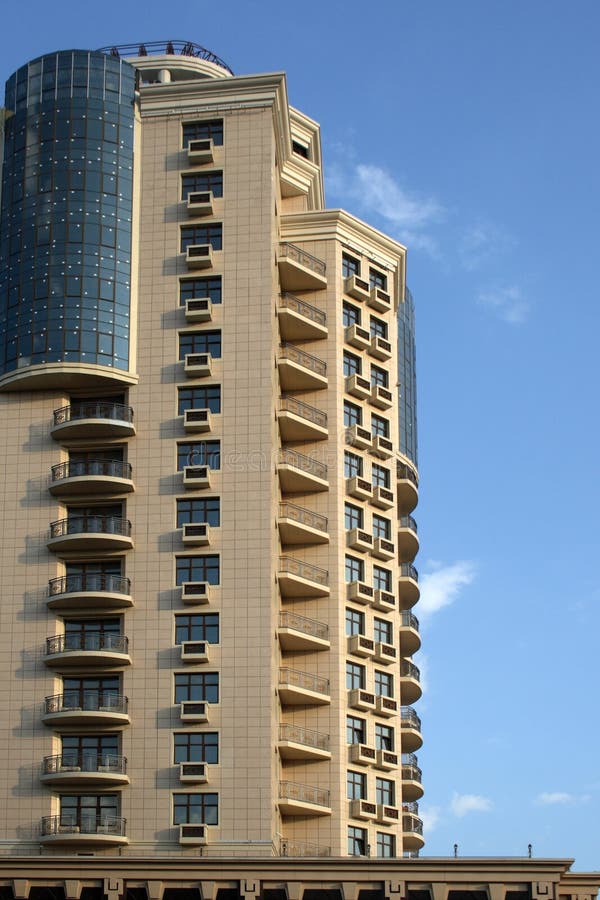High Rise Condo stock image. Image of balcony, luxury, structure - 980235
