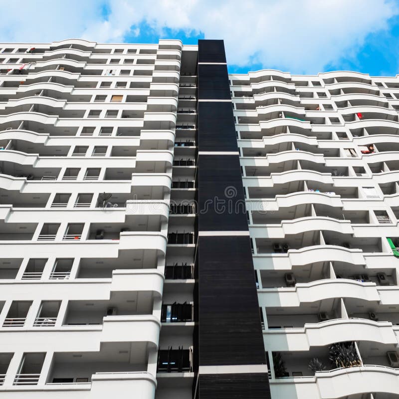 Condo the balcony window stock photo. Image of buildings - 71647606