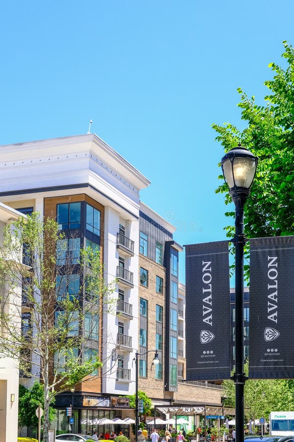 Condo Building at Avalon editorial photo. Image of condos - 228390536