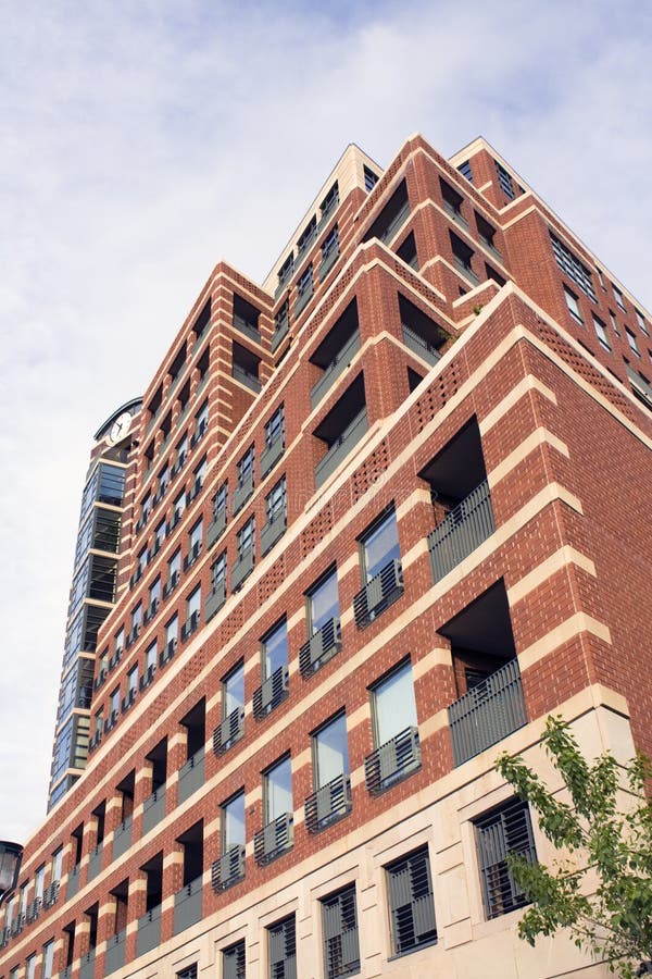 Condo building in Denver stock image. Image of tower, downtown - 5518525