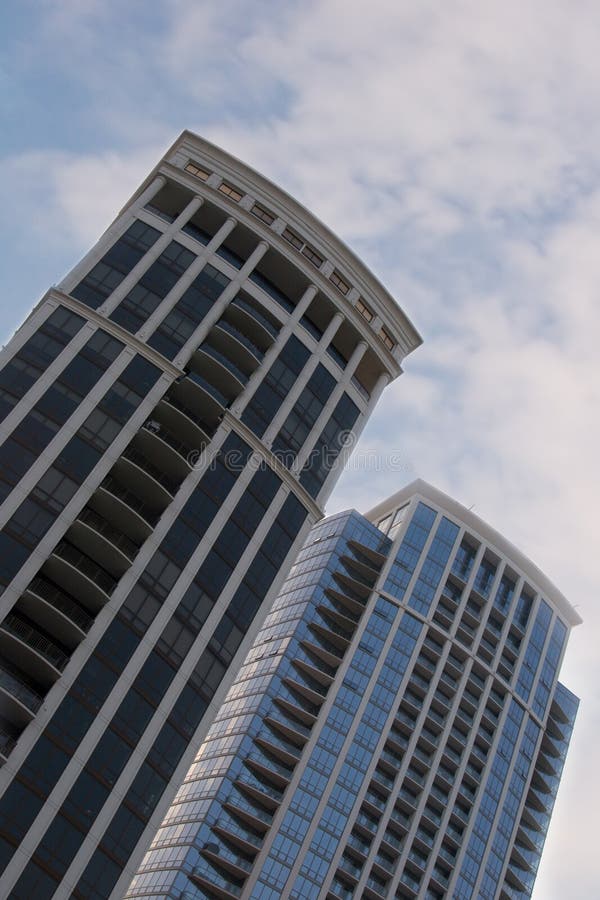 Condo Buildings stock image. Image of hirise, tall, urban - 1032067