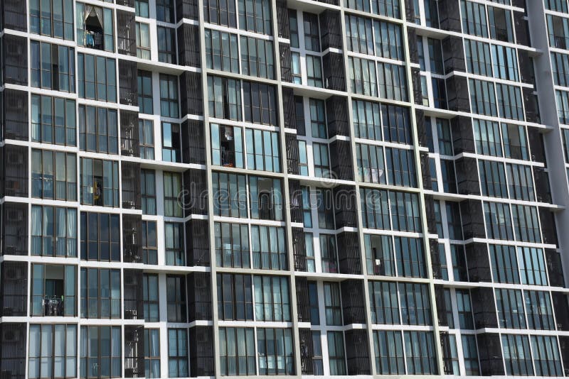 Condo Windows stock photo. Image of amsterdam, apartment - 1680700