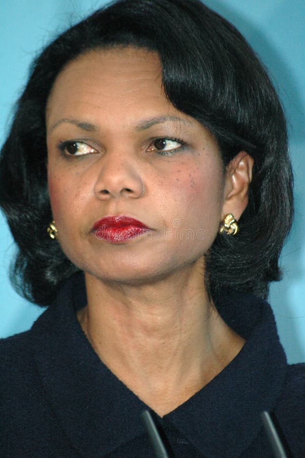 Condoleezza Rice editorial stock photo. Image of profil - 38309263