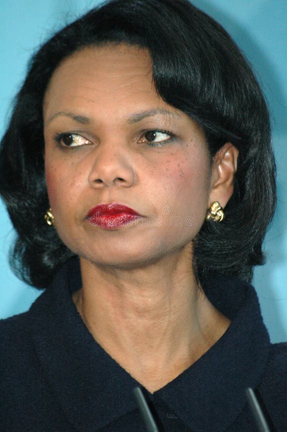 Condoleezza Rice editorial stock photo. Image of profil - 38309263
