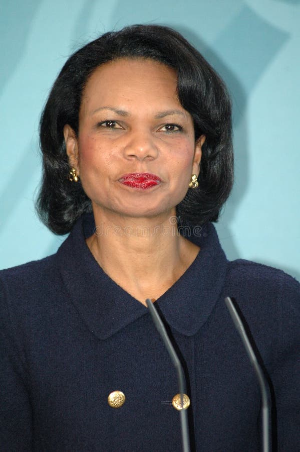 Condoleezza Rice At Michigan Editorial Stock Photo - Image of ...
