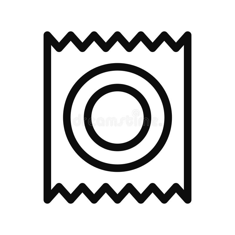 Condom Icon Symbol Stock Vector Illustration Of Package 224786845
