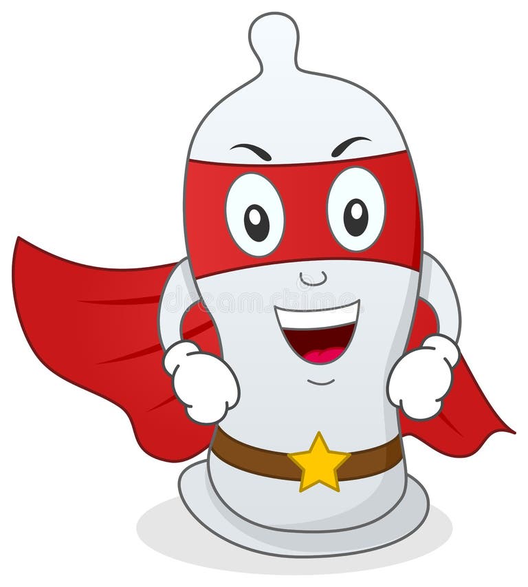 Condom Character Stock Illustrations 447 Condom Character Stock