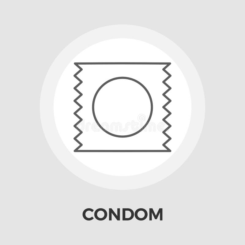 Condom Vector Flat Icon Stock Vector Illustration Of Penis 97576838