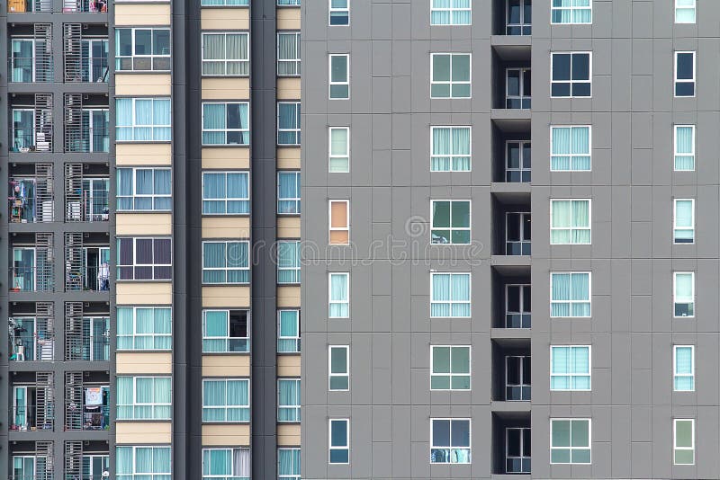 Luxury Condominium or Apartment Building Stock Photo - Image of view ...